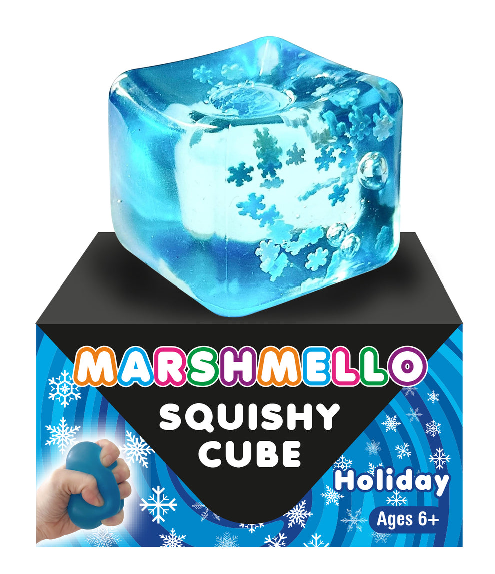 Marshmello Squishy Holiday Cube – Learning Express Toys & Gifts ...
